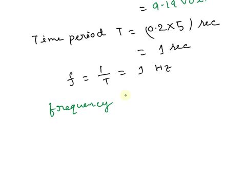 solved 2 for the following figure calculate the frequency and vrms