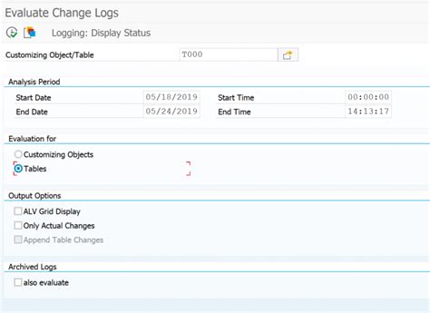 Table Logging Saptechnicalguru Com