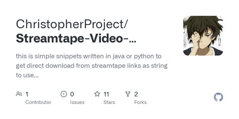 streamtape video downloader readme md at main · christopherproject