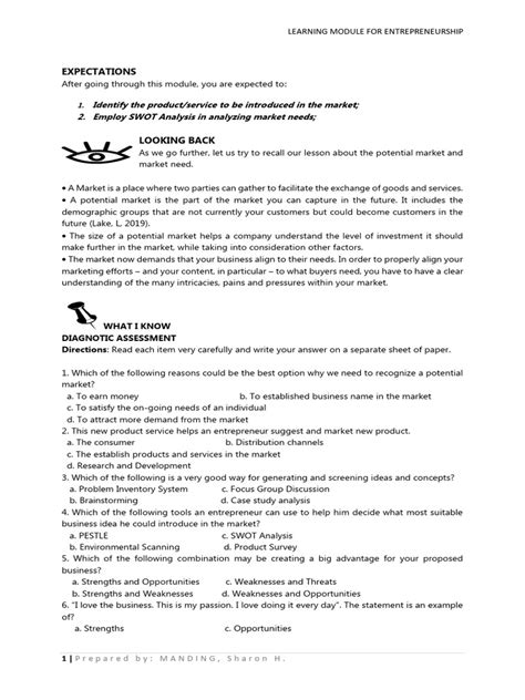 Modified Module 3 Pdf Sampling Statistics Market Economics