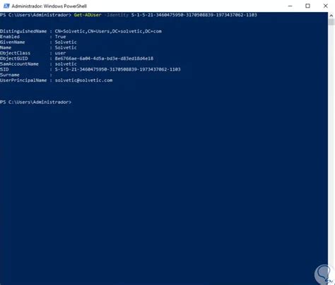 Command To View User Sid Windows Server 2019 2016