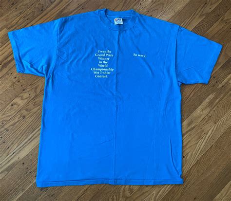 Vintage Early 90s Wet T Shirt Contest Winner Teesin Gem