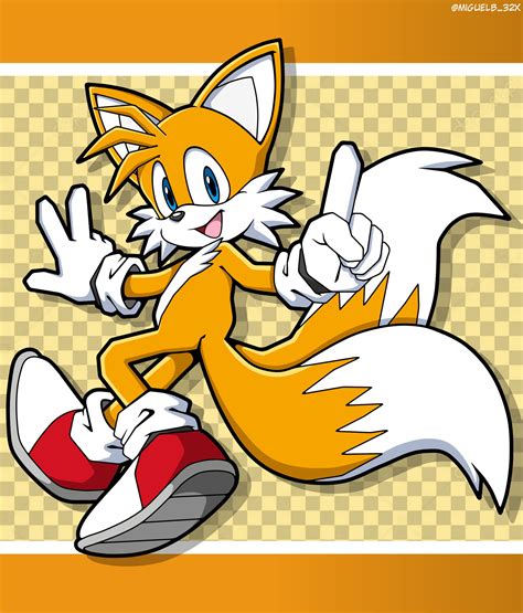 Miles Tails Prower Sonic The Hedgehog Image By Miguelb 32x