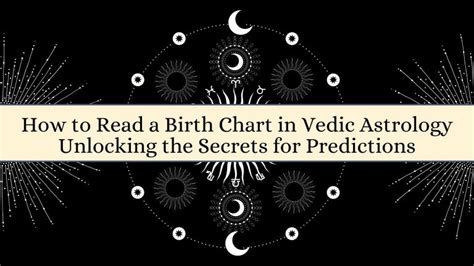 How To Read A Birth Chart In Vedic Astrology