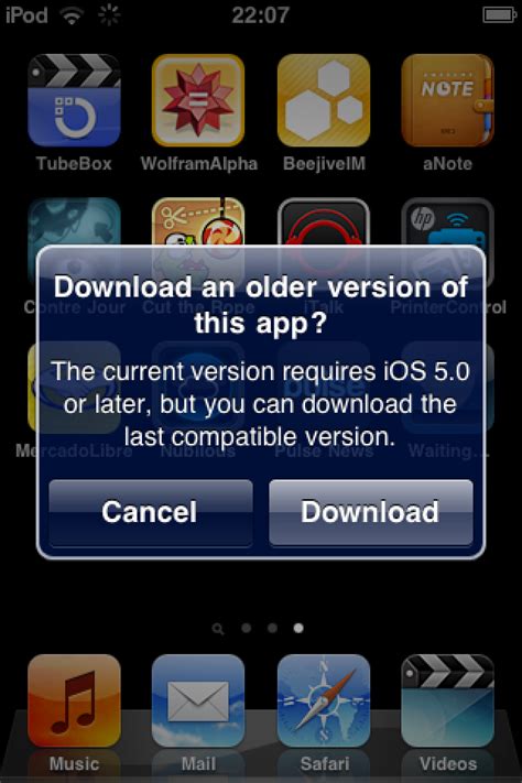 apple begins offering last compatible version of apps for users