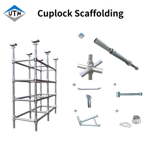 Q235 Q355 Material Cup Lock Scaffold Layher Hot Dipped Galvanized Ringlock Cuplock Scaffolding
