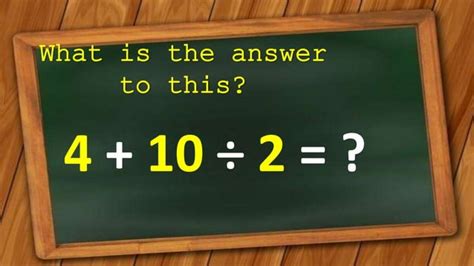 Order Of Operations Mdas Rules Math 4 Pptx