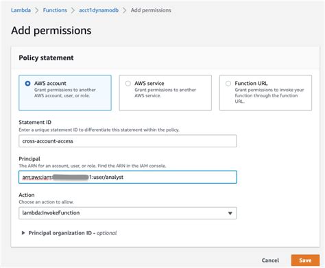 query cross account amazon dynamodb tables using amazon athena