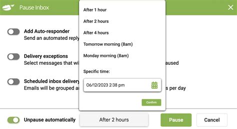 Boosting Productivity Pausing Your Gmail Inbox With Right Inbox