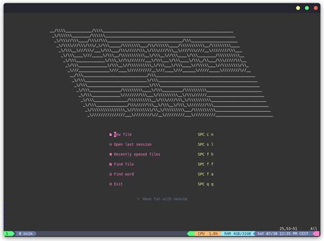 Customheader Centering Issues · Issue 192 · Nvimdevdashboard Nvim