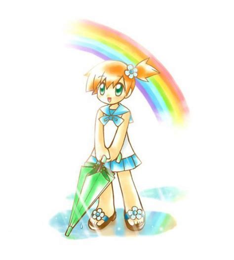 Kasumi Pokémon Misty Pokémon Pokémon Red And Green Image By