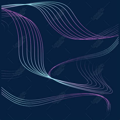 라인 장식 패턴 곡선 아름다운 Png 일러스트 무료 다운로드 Lovepik