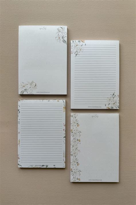 A6 Notepad Miss Milly