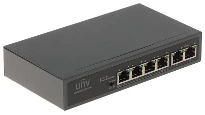 SWITCH POE NSW2010 6T POE IN 4 PORT UNIVIEW PoE Switches With Up To 6 Ports Delta