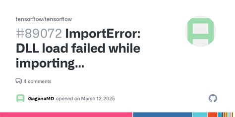 ImportError DLL Load Failed While Importing Pywrap Tensorflow Internal On Windows TensorFlow