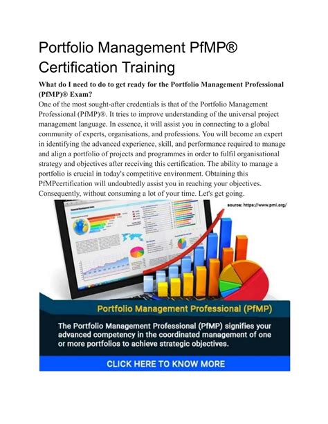 Ppt Portfolio Management Pfmp® Certification Training 2022 Powerpoint Presentation Id 11636204