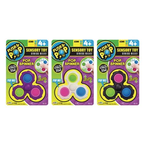 Buy Mini Bubble Pop Spinner Fidget At Sands Worldwide