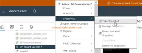 Patching Vmware Vsphere Vcenter 70 Using Cli Computingforgeeks