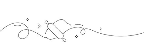 베이커리 아이콘의 연속 선화입니다 손으로 그린 상징 벡터 일러스트 레이 션 오븐에 굽기에 대한 스톡 벡터 아트 및 기타 이미지 오븐에 굽기 한붓그리기 벡터 Istock