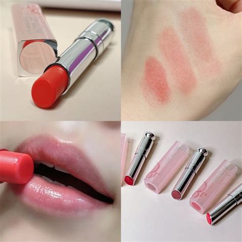 입술 보습 시작해야 할 때 나의 3통째 구매템 디올 어딕트 립 글로우 이번엔 033 코랄핑크다 생기있고 촉촉한 입술 031 스트로베리 038 로즈누드와 함께 발색 비교