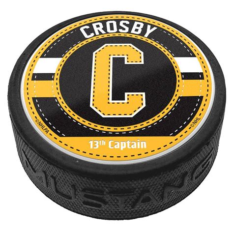 Mustang Drinkware Sidney Crosby Pittsburgh Penguins Captain Puck