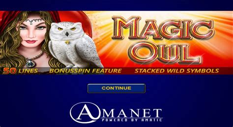 Magic Owl By Amatic A Mystical Slot Review