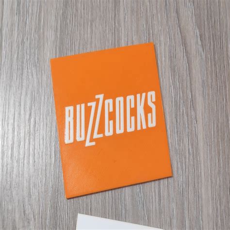 Buzzcocks Beermat Mmu2 By Colinjhaynes Download Free Stl