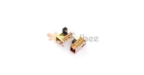 elecbee 10pcs horizontal sk sk 2p3t sk23d02 light hole miniature