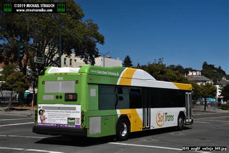 Solano County Transit Soltrans Gillig Low Floor Buses 3901 3921
