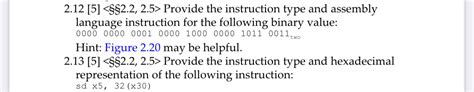 2 12[5] ﻿provide the instruction type and