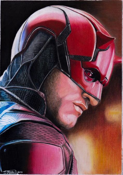 Daredevil Netflix Marvel Artwork Superhero Sketches Marvel Drawings