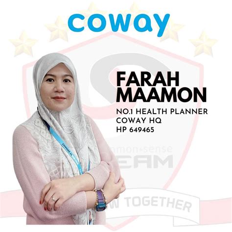 Coway With Farah Maamon Kuching