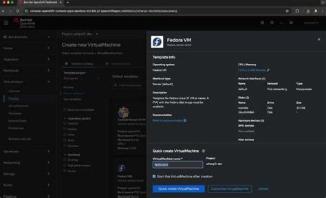 Create A Virtual Machine Openshift Virtualization And Application Modernization Using The