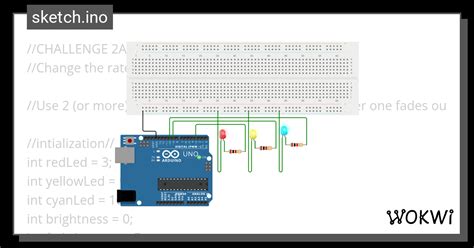Challange 2bfading In Wokwi Esp32 Stm32 Arduino Simulator