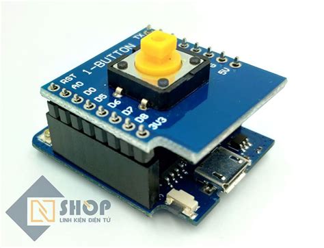 ESP NodeMCU Lua D Mini Button Shield Nshop