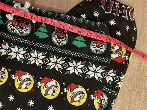Buc Ees Beaver Holiday Christmas Jogger Sweat Pants U Gem