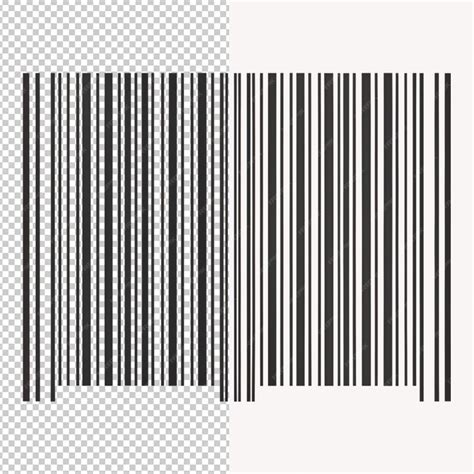 Premium Psd Barcode Lines Png