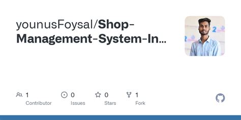 GitHub YounusFoysal Shop Management System In Python