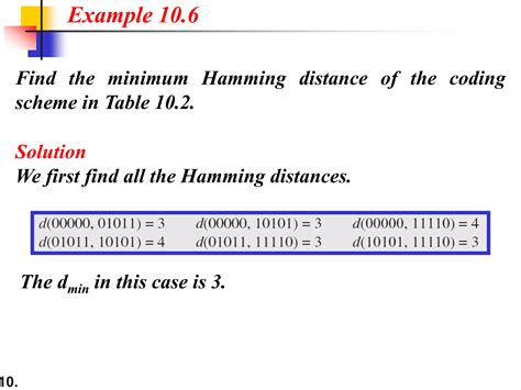 Hamming Code Detailed Ppt