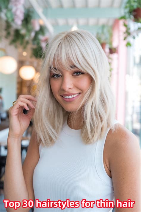 30 Hairstyles Thatll Make Your Thin Hair Look Thicker Than Ever