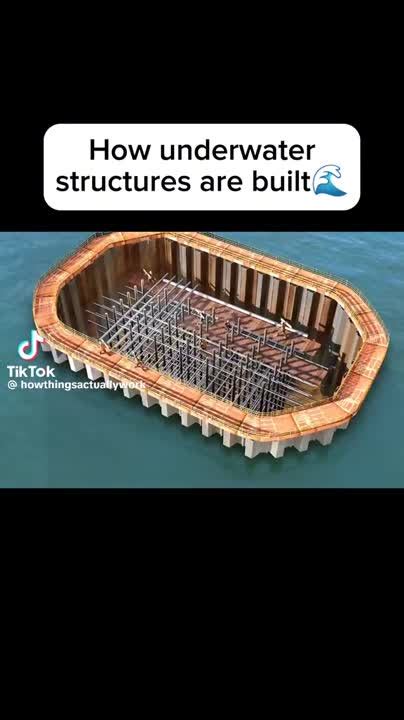 Video Awais Arain On Linkedin Underwater Structure