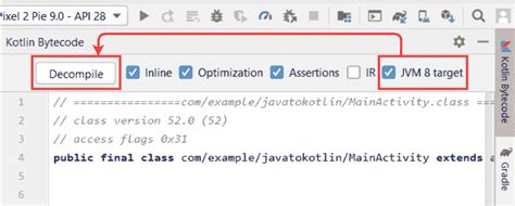 如何在安卓 Studio 中将 Kotlin 代码转换成 Java 代码 布客GeeksForGeeks 编程语言杂项中文教程