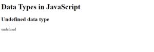 JavaScript Data Types Studyopedia