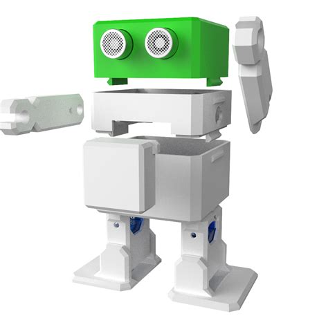 Otto Diy Humanoid Robot By Otto Diy Download Free Stl Model