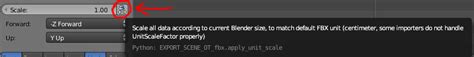 Imported Models From Blender Are Scaled X In Unity Questions Answers Unity