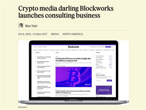 Jason Yanowitz On Linkedin Last Week We Launched Blockworks Advisory