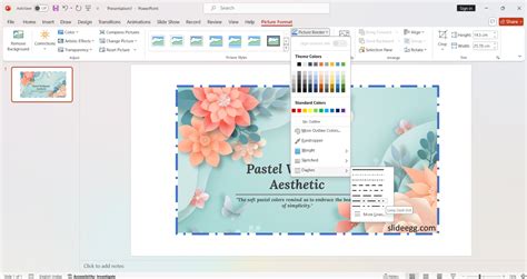 How To Add A Border To A Picture In PowerPoint Easy Steps