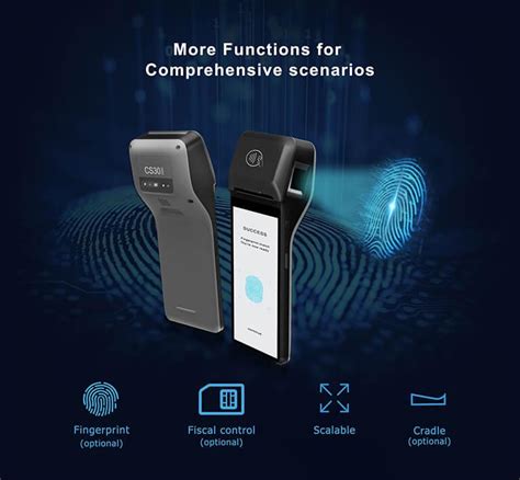 cs30 handheld pos pos with qr code scanner ciontek