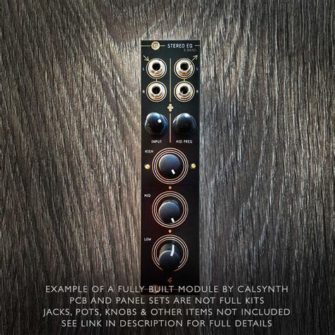 Stereo Eq Diy Populated Pcb Panel Set Calsynth