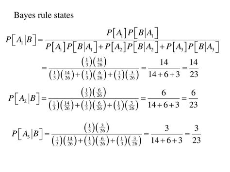 Ppt Bayes Rule For Probability Powerpoint Presentation Free Download